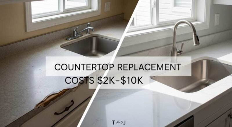 Kitchen Countertop Replacement Cost | Saving Guide in 2025